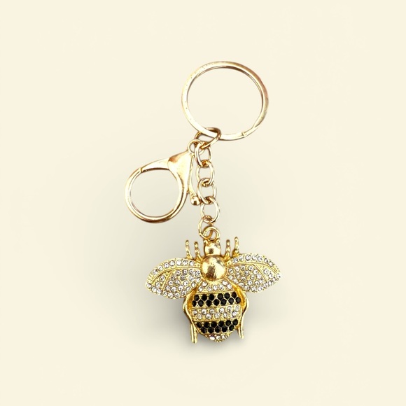 Mint | Accessories | Mint Gold And Black Bee Key Holder | Poshmark